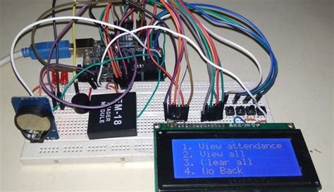Rfid Based Attendance System Using Arduino Rtc And Lcd Display