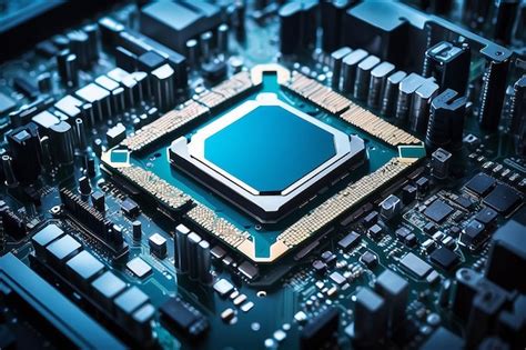 Premium Ai Image Circuit Board Technology Background Central Computer Processors Cpu Concept