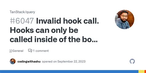 Invalid Hook Call Hooks Can Only Be Called Inside Of The Body Of A