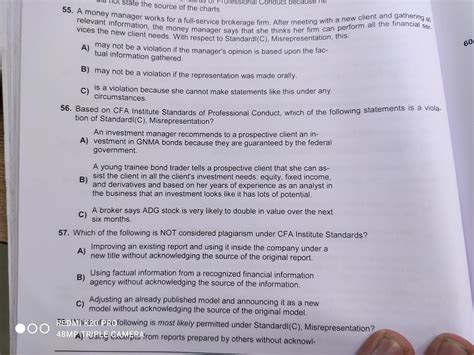 Cfa Level Exam SSEI QForum