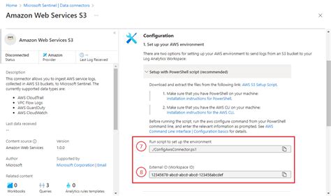 Connect Microsoft Sentinel To Amazon Web Services To Ingest Aws Service Log Data Microsoft Learn