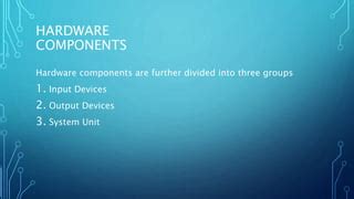 IT Infrastructure Hardware Pptx