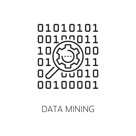 Premium Vector Machine Learning Ai Data Mining Algorithm Icon
