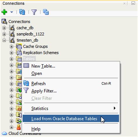 Loading Data From An Oracle Database Into A TimesTen Database