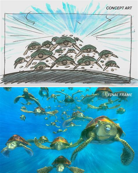 더쿠 픽사 니모를 찾아서 개봉 20주년 기념 일러스트 