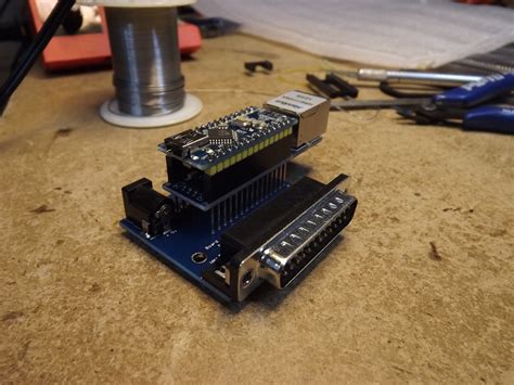 plipbox parallel port arduino ethernet adapter a500 commodore amiga atariage forums