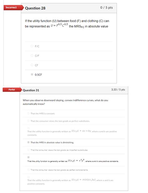 Solved Question 31when You Observe Downward Sloping Convex