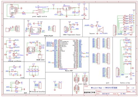 Placa De Desenvolvimento Stm32f103 Pcb Mcu Stm32 Toni Eletrônica