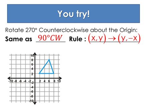 Warm Up Reflect C 5 3 Over The Y Axis Ppt Download