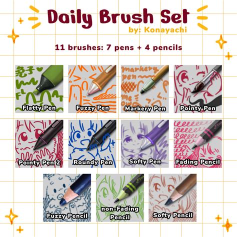 Brushes For Drawing Anime Bundles And Resources Help Krita Artists