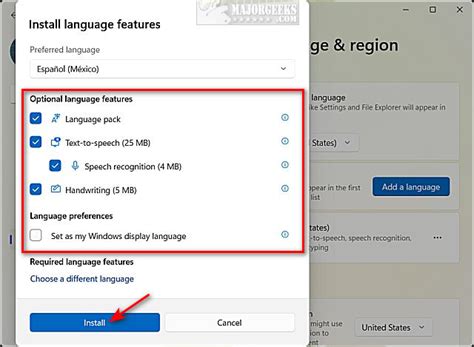 Language Pack Windows 11