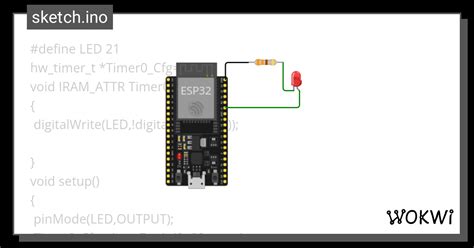 3rd Experiment Wokwi Esp32 Stm32 Arduino Simulator