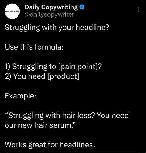 Struggling With Your Headline Daily Copywriting