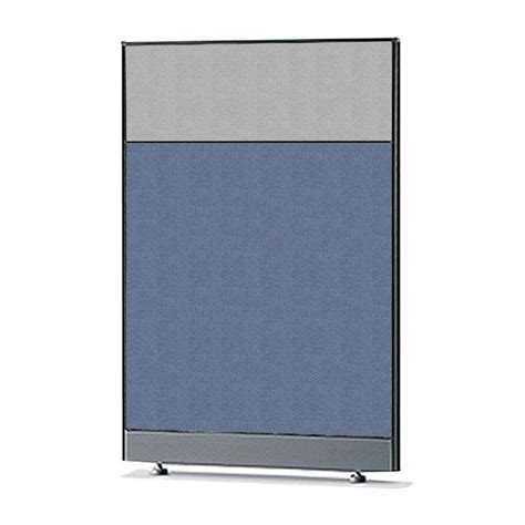 높이 1200 45t Pvc 투톤 패브릭 파티션 회사 사무실 가림막