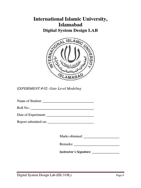 Gate Level Modeling Of A Half Adder Circuit Using Verilog Pdf Hardware Description Language