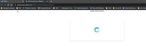 Iwa Keyset Does Not Exist Rsa Community