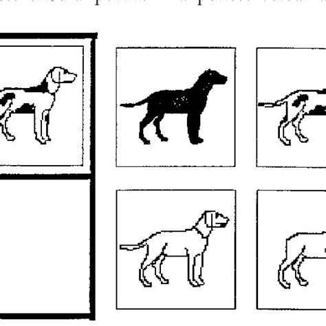 Example Of Analogical Matrices Used In The Analogical Reasoning Download Scientific Diagram