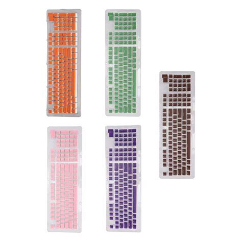 KEYBOARD KEYCAPS Keys FOS Step OEM Height Color Injection Molding Compu F EUR