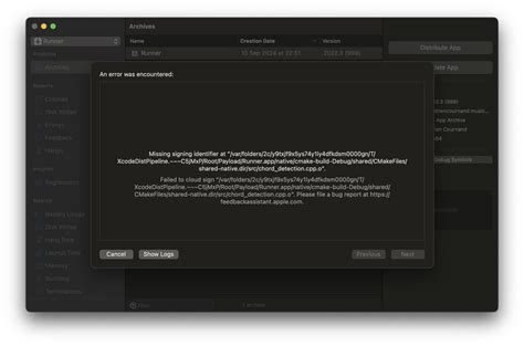 linking a library created by cmake to my ios app gives me missing