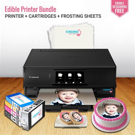 High Resolution Edible Printer Bundle System Canon Pixma Ts Cake Printer Online