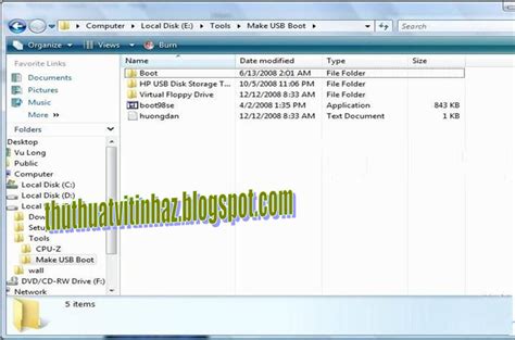 TẠo Usb Boot Tạo Boot Từ Usb để Ghost Cho Máy Vi Tính Thuthuatvitinh TẠo Usb Boot Tạo Boot Từ Usb để Ghost Cho Máy Vi Tính Thuthuatvitinh