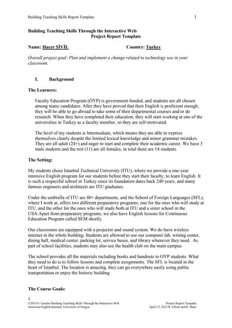 Post Travel Report Day National Learning Recovery Programdocx