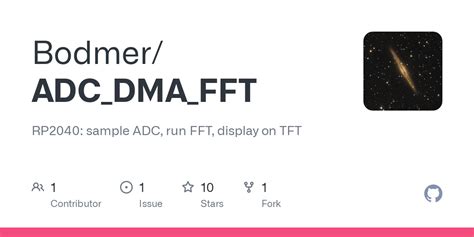 Github Bodmeradcdmafft Rp2040 Sample Adc Run Fft Display On Tft