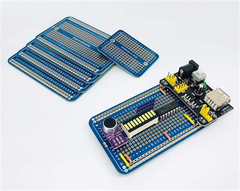 Electrocookie Solderable Breadboard Pcb Board For Electronics Projects