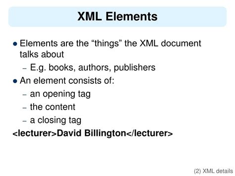 ppt chapter 2 structured web documents in xml powerpoint presentation