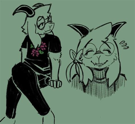 Ralsei Furry Art Cute Drawings Goat Fursona Art