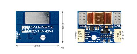 Ultra Precise I2C Power Monitor I2C INA BM MATEKSYS