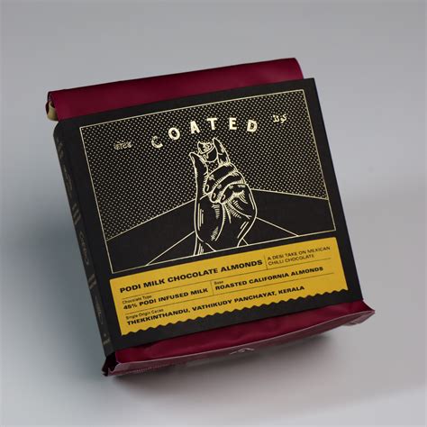 Subko Cacao Coated Podi Milk Chocolate Coated Almonds Subko Coffee Roasters