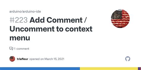 Add Comment Uncomment To Context Menu Issue Arduino Arduino Ide Github