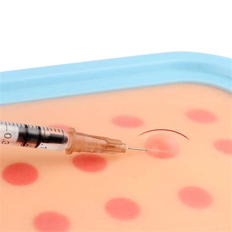 Intradermal Injection Training Model Silicone Hypodermic Injection Practice Ronten Scientific