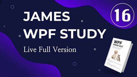 S4 Ep4 Wpf 스터디 16회 라이브 스트리밍 풀영상 Wpf Inside Out Youtube