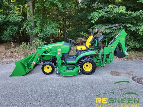 John Deere 1025r Tractor Loader Mower And Backhoe Regreen Equipment And Rental
