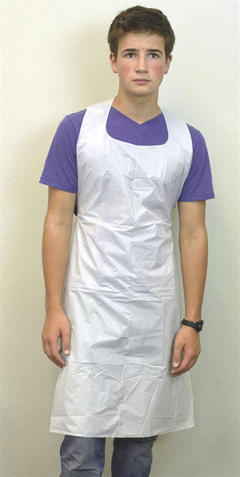Plastic Lab Apron 2 Mil Great For Students