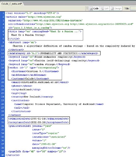 A Sample Paper Xml File Download Scientific Diagram
