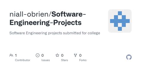 Github Niall Obriensoftware Engineering Projects Software