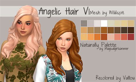 Wcif Wildspits Angelic Hair Solved Request And Find The Sims 4