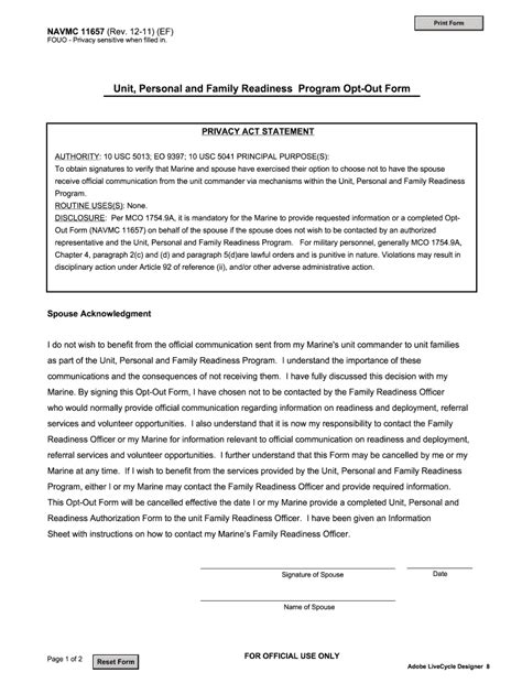 Navmc 11652 Fill Out And Sign Online Dochub