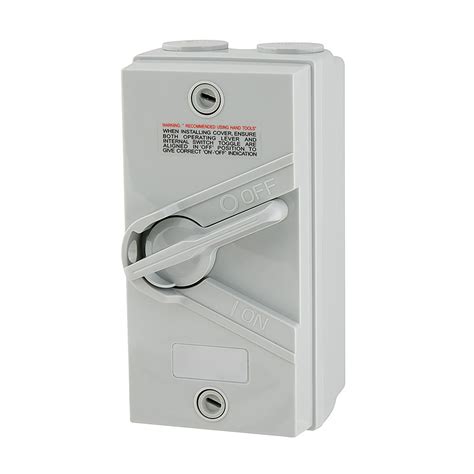 Weatherproof Isolator Switch Ip66 2 Pole 63a Electrical Accessories Wholesale Australia