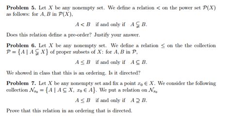 Solved Notation Given Sets A And B The Notation A C B Means Chegg Com