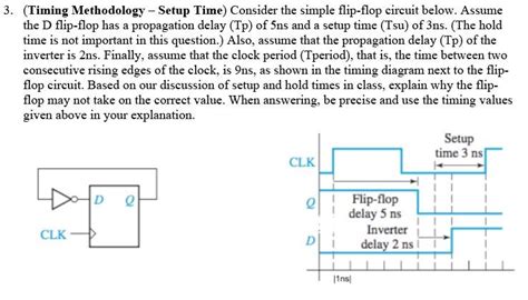 Solved 4 Timing Methodology Clock Period What Is The