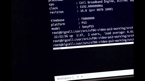 More PS RSX X Org Driver Code Maintenance YouTube