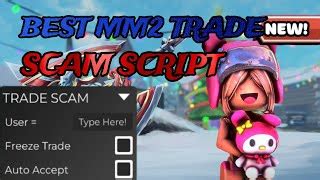 Best Mm Trade Scam Auto Farm And Dupe Script Christmas Update Script In Comments Best Mm