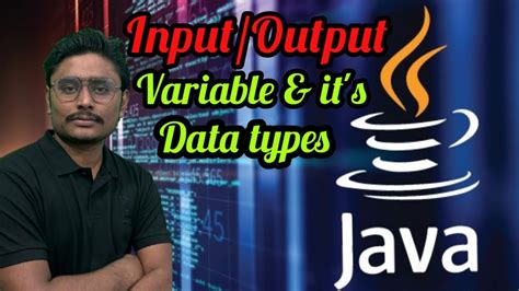 Inputoutput Variables And Data Types By Kashyap Bhai Youtube
