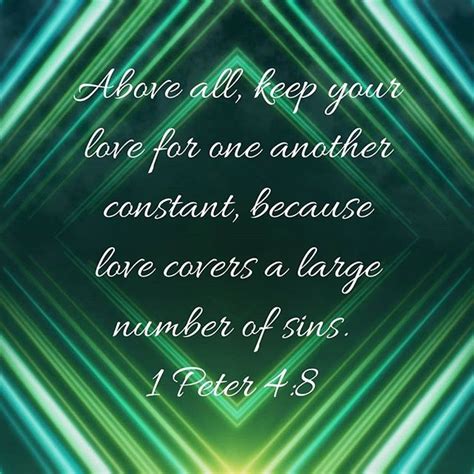 Keep Your Love For One Another Constant
