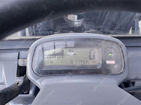 [중고지게차]tcm 전동지게차 2 5톤 회전포크 로테이 산업 안전 공구함 중고나라