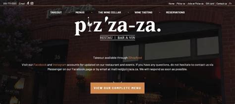 Top Pizza Website Design Examples For Food Businesses